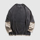 Unisex's Layered Look Sweatshirt - Casual OOTD – OLUOLIN