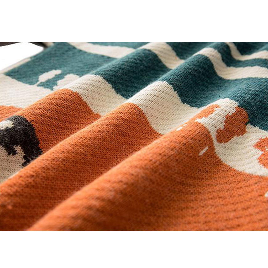 Pastoral Charm Knit Sweater - Rustic Chic Collection – OLUOLIN